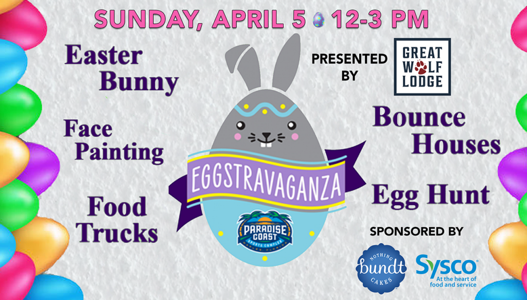 Easter Eggstravaganza 2026 - Paradise Coast Sports Complex